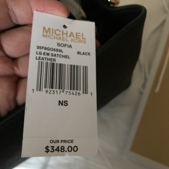 Michael Kors | Bags | Mk Sofia Satchel Crossbodyblackleather | Poshmark